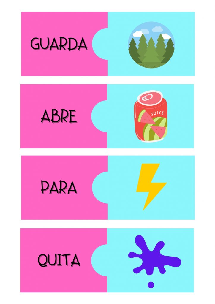 Entretenidos puzzles de palabras compuestas - Orientacion Andujar