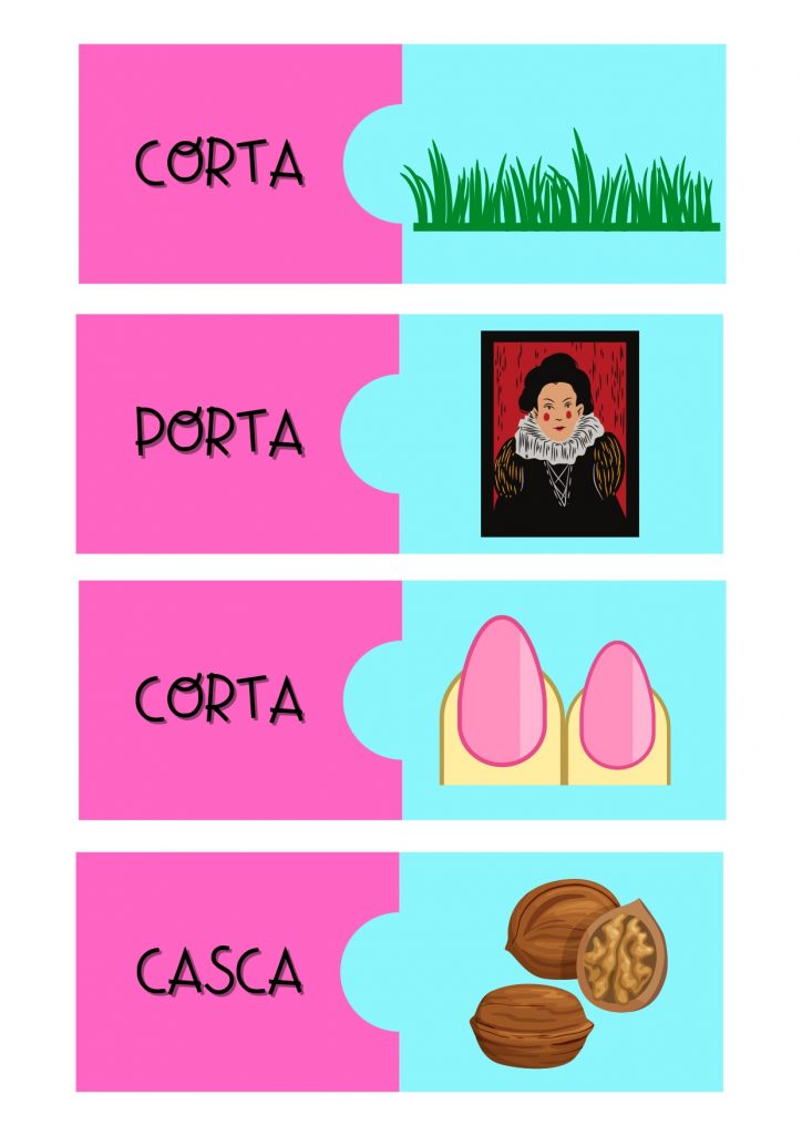 Entretenidos puzzles de palabras compuestas - Orientacion Andujar