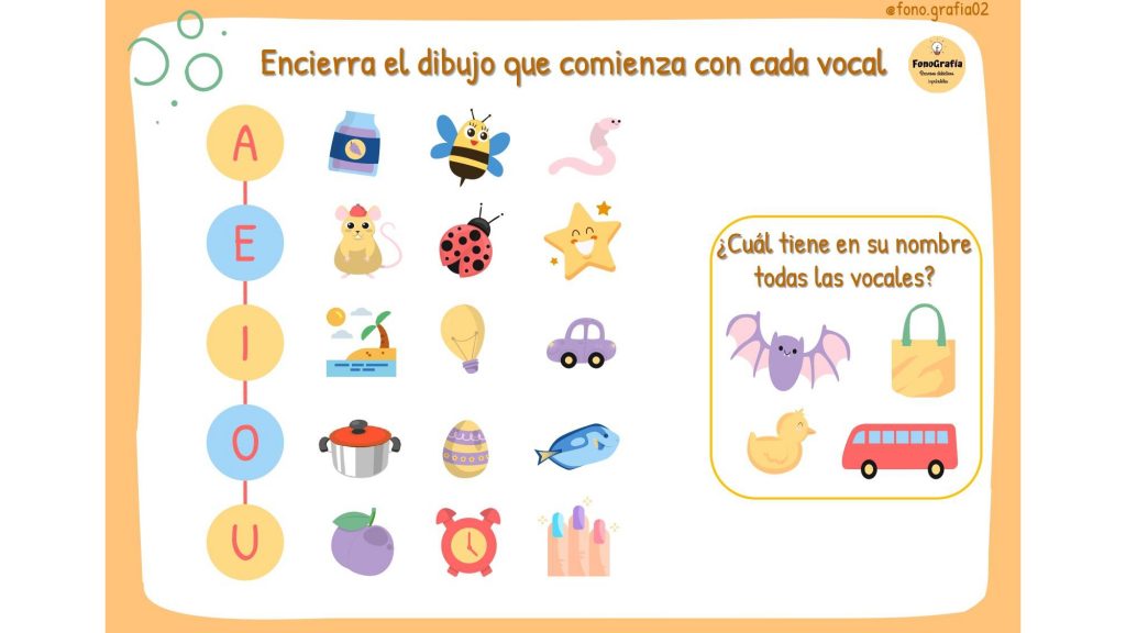 JUGAMOS CON LAS LETRAS - Orientacion Andujar