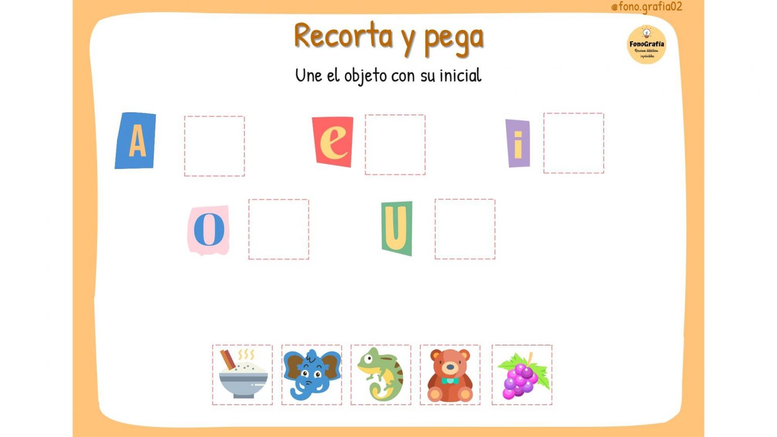 JUGAMOS CON LAS LETRAS - Orientacion Andujar