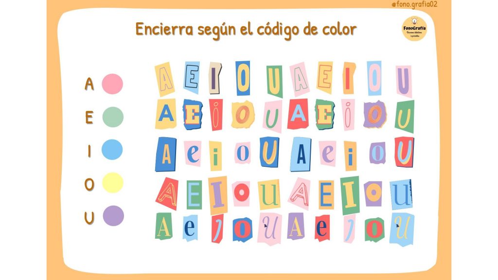 JUGAMOS CON LAS LETRAS - Orientacion Andujar