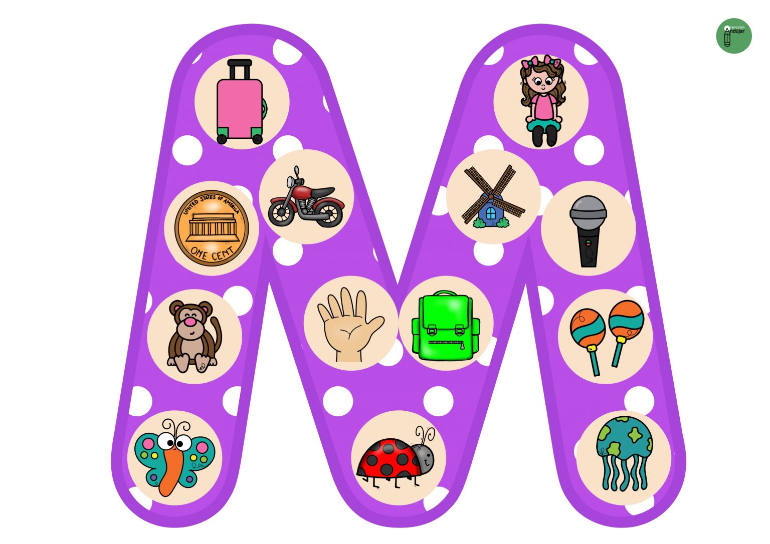 La Maravillosa letra M - Orientacion Andujar