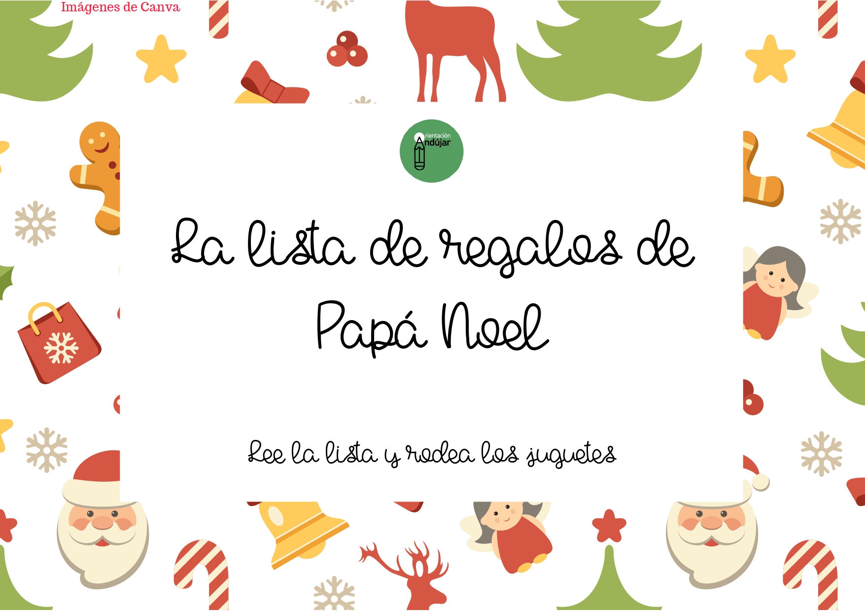 La lista de regalos de Papá Noel - Orientacion Andujar