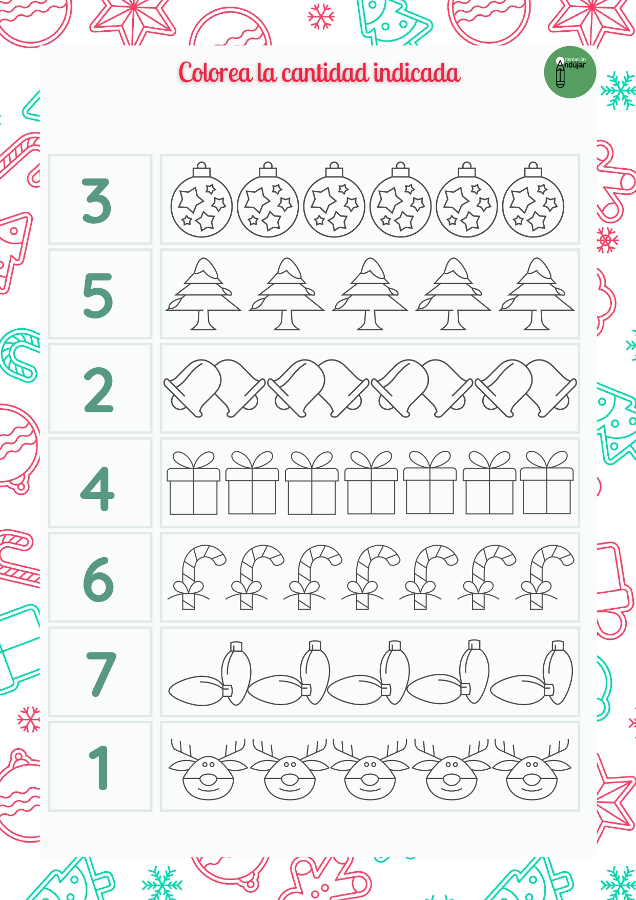 Matemáticas navideñas - Orientacion Andujar