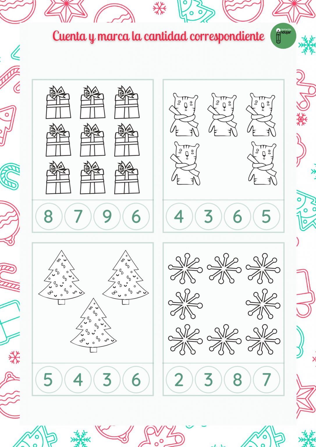 Matemáticas navideñas - Orientacion Andujar