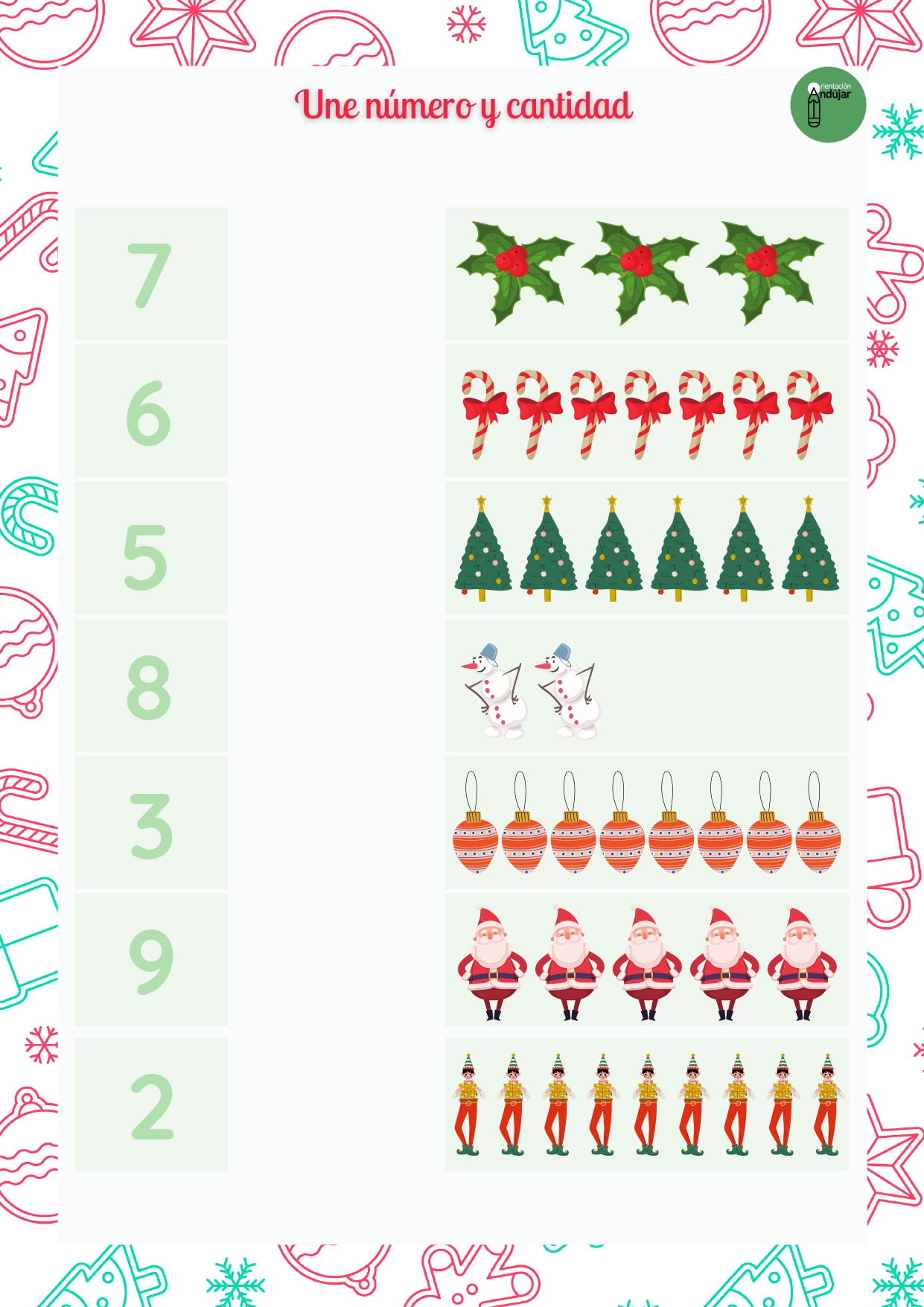 Matemáticas navideñas - Orientacion Andujar