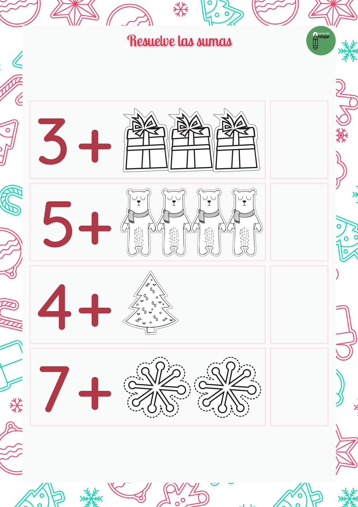 Matemáticas navideñas - Orientacion Andujar