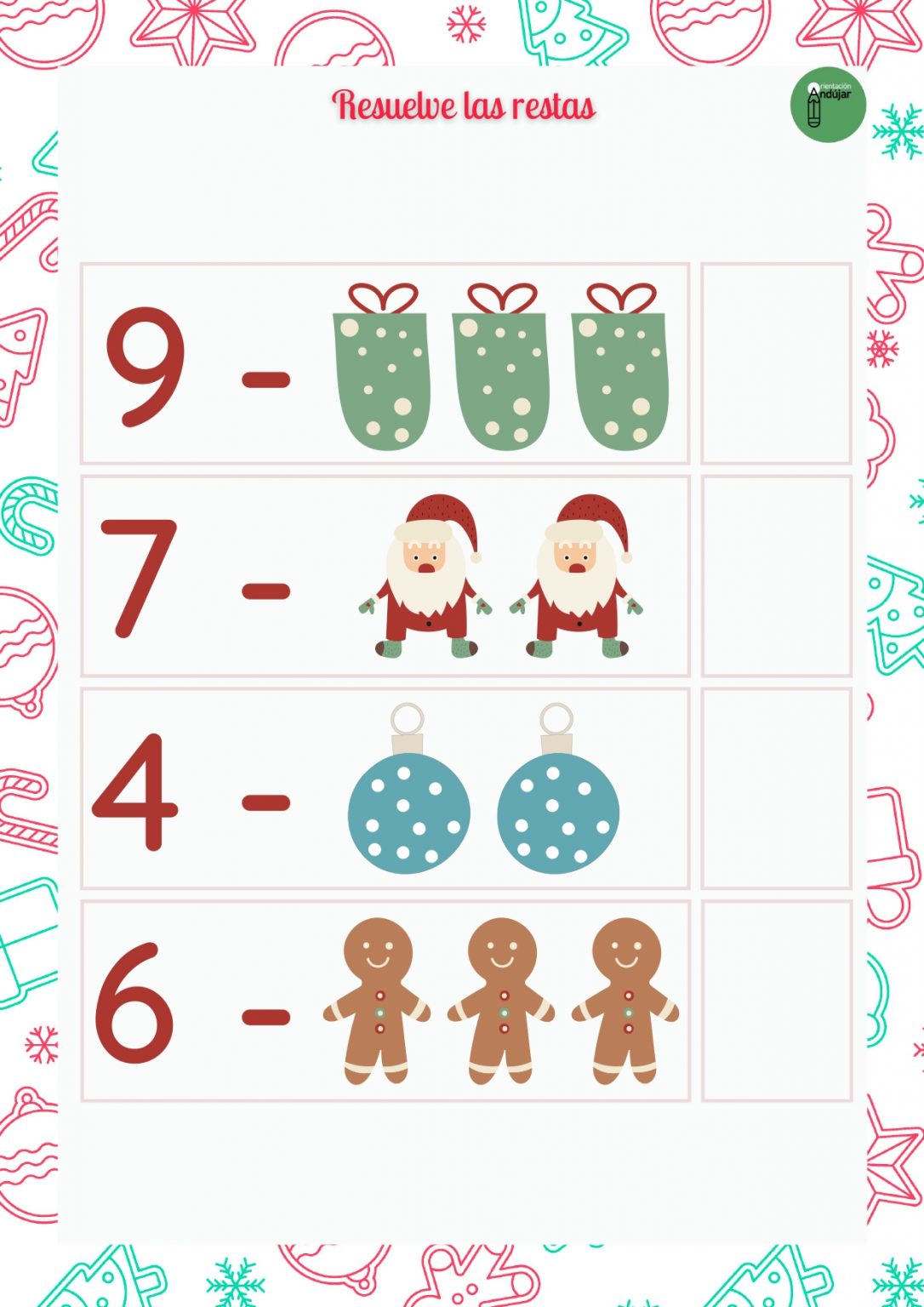 Matemáticas navideñas - Orientacion Andujar