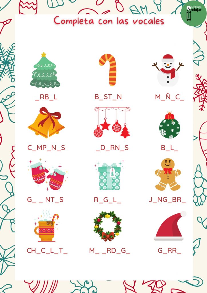 Papá Noel aprende a leer - Orientacion Andujar