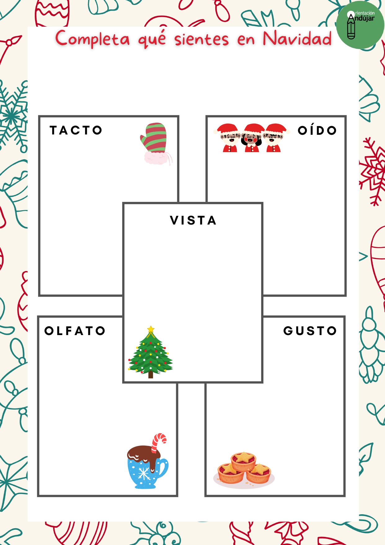 Cuadernito de actividades: Papá Noel aprende a escribir - Actividades ...