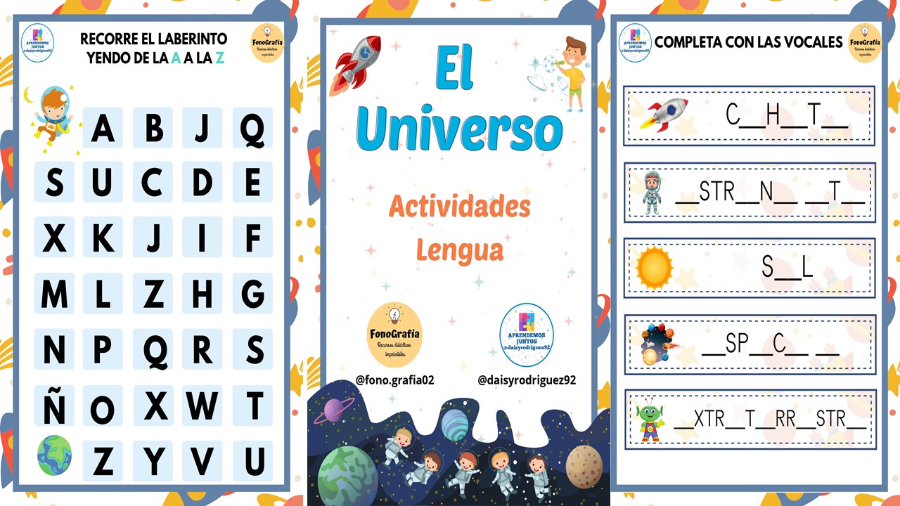 Cuaderno de actividades de lengua: El universo - Orientacion Andujar