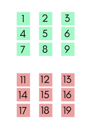 Las casitas de los números - Orientacion Andujar