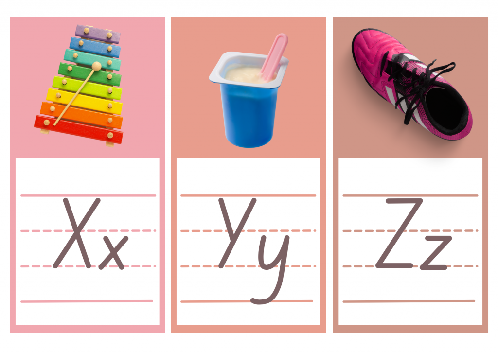 Preciosas tarjetas abecedario: imágenes reales - Orientacion Andujar