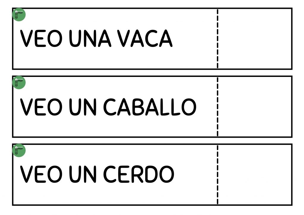Veo veo en la granja: Primeras lecturas - Orientacion Andujar