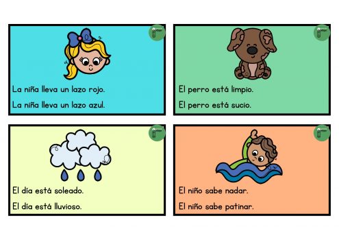 Comprensión lectora de frases - Orientacion Andujar