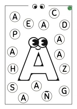 Detective de letras: Busca y encuentra las letras del abecedario ...