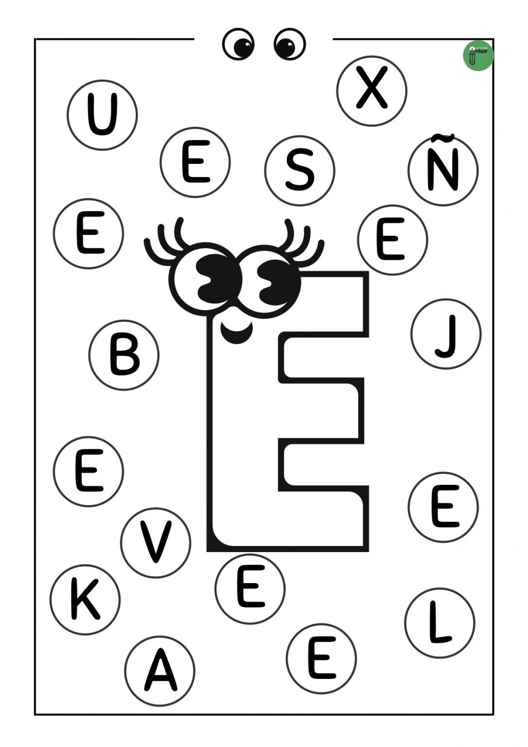 Detective de letras: Busca y encuentra las letras del abecedario ...