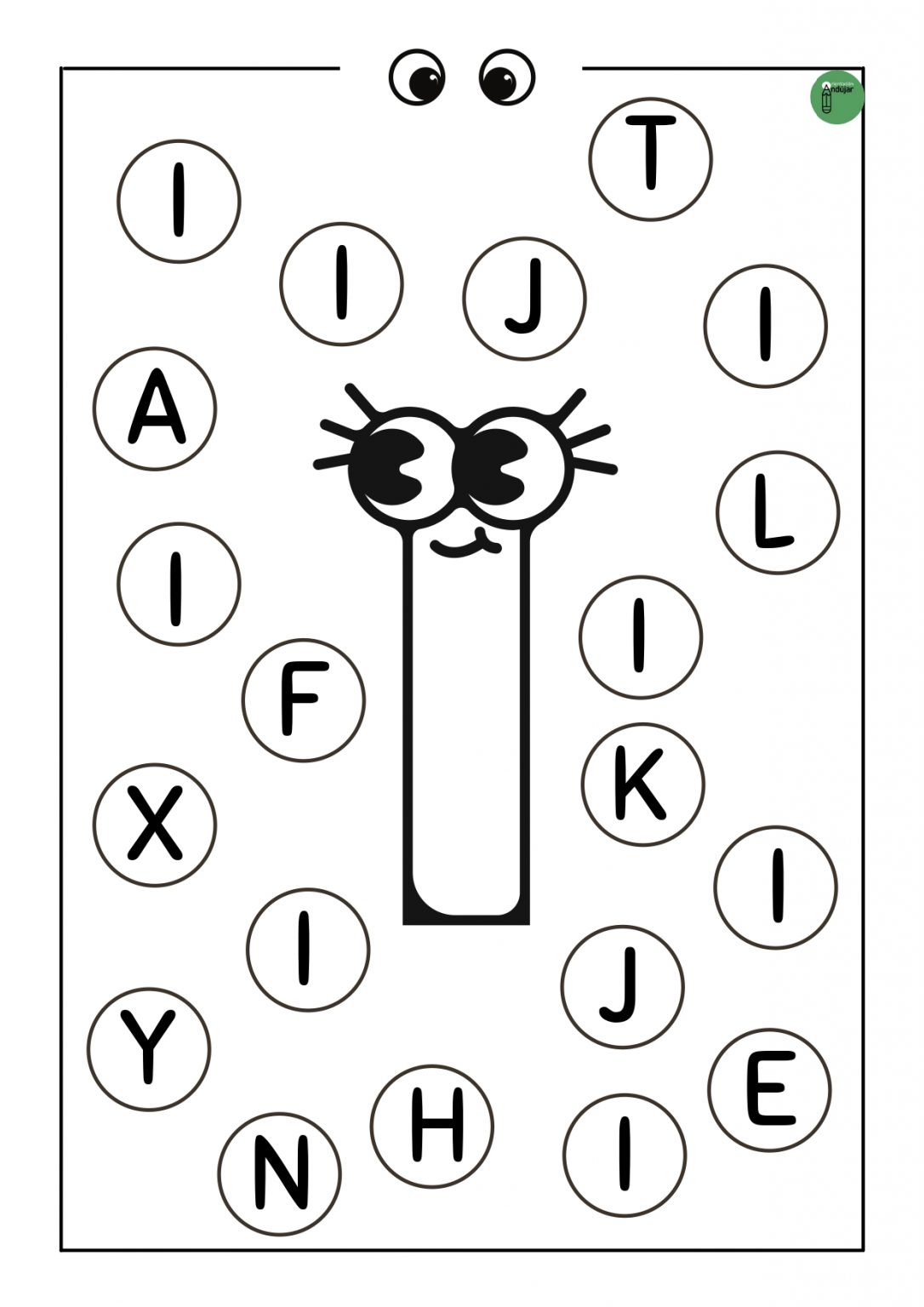 Detective de letras: Busca y encuentra las letras del abecedario ...