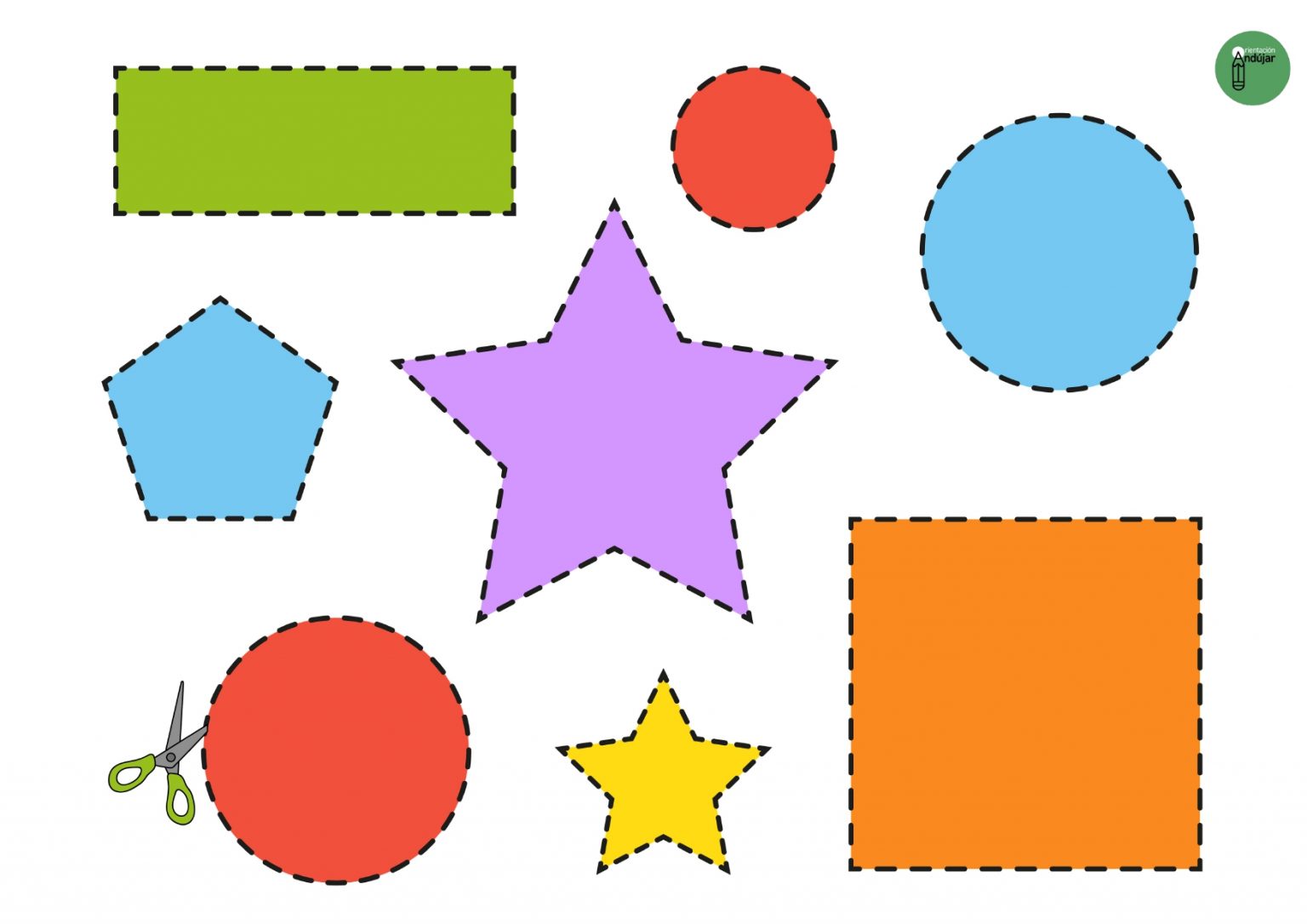 Motricidad fina Geniales ejercicios para recortar - Orientacion Andujar