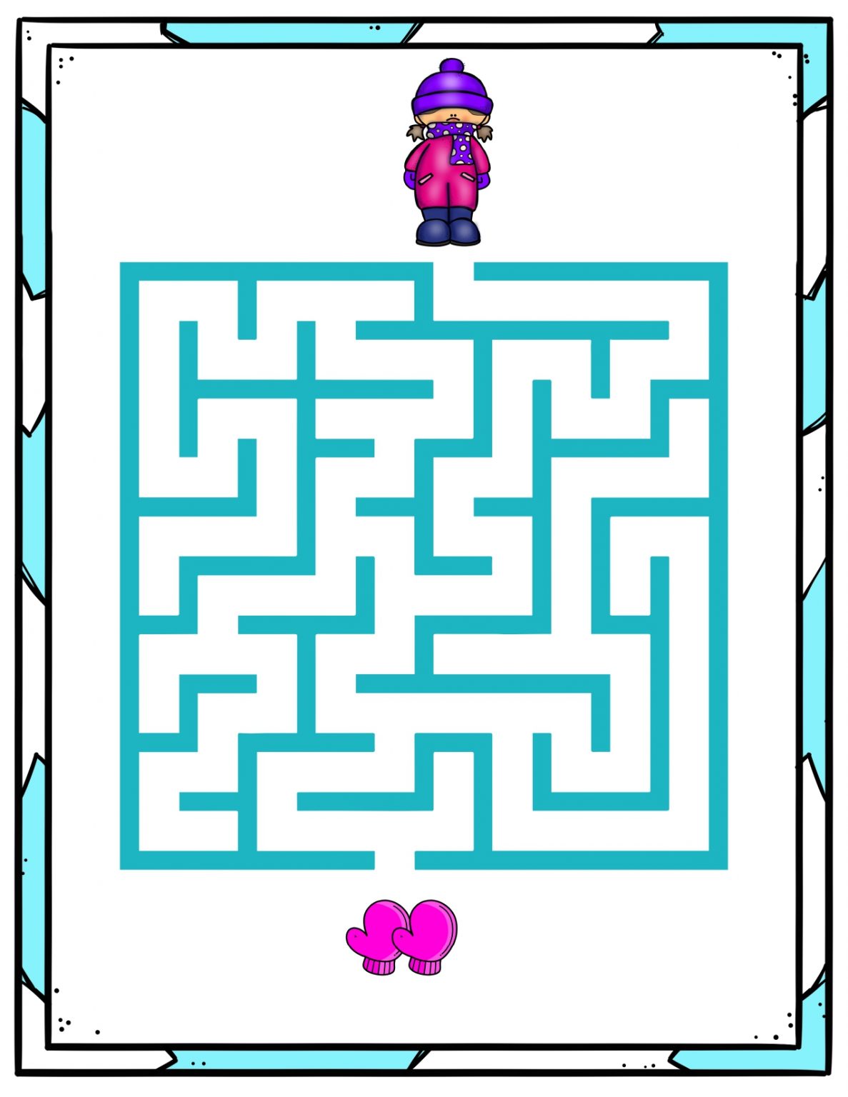 Entretenidos laberintos de invierno - Orientacion Andujar