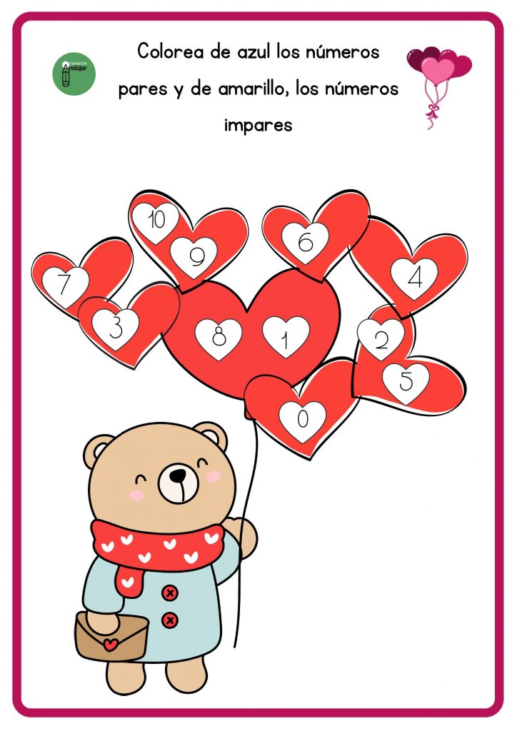 Mi librito de San Valentín - Orientacion Andujar