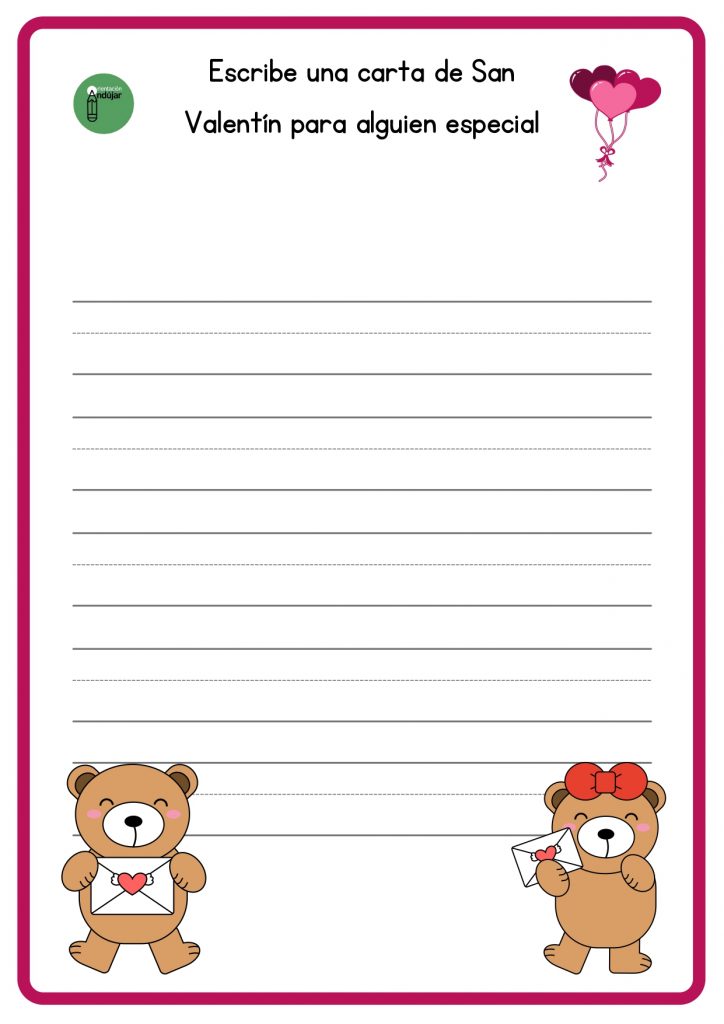 Mi librito de San Valentín - Orientacion Andujar