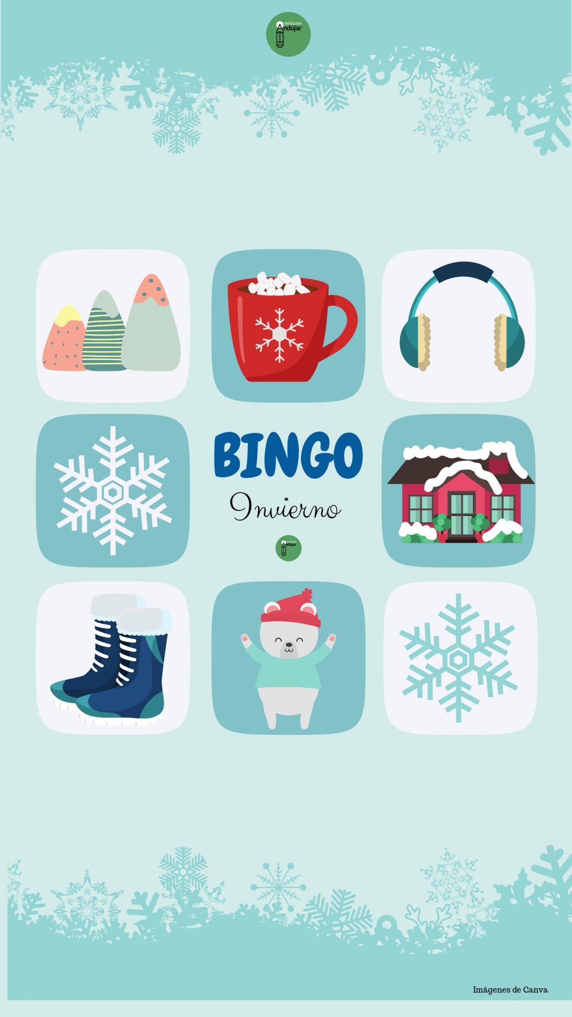 Súper bingo de invierno - Orientacion Andujar