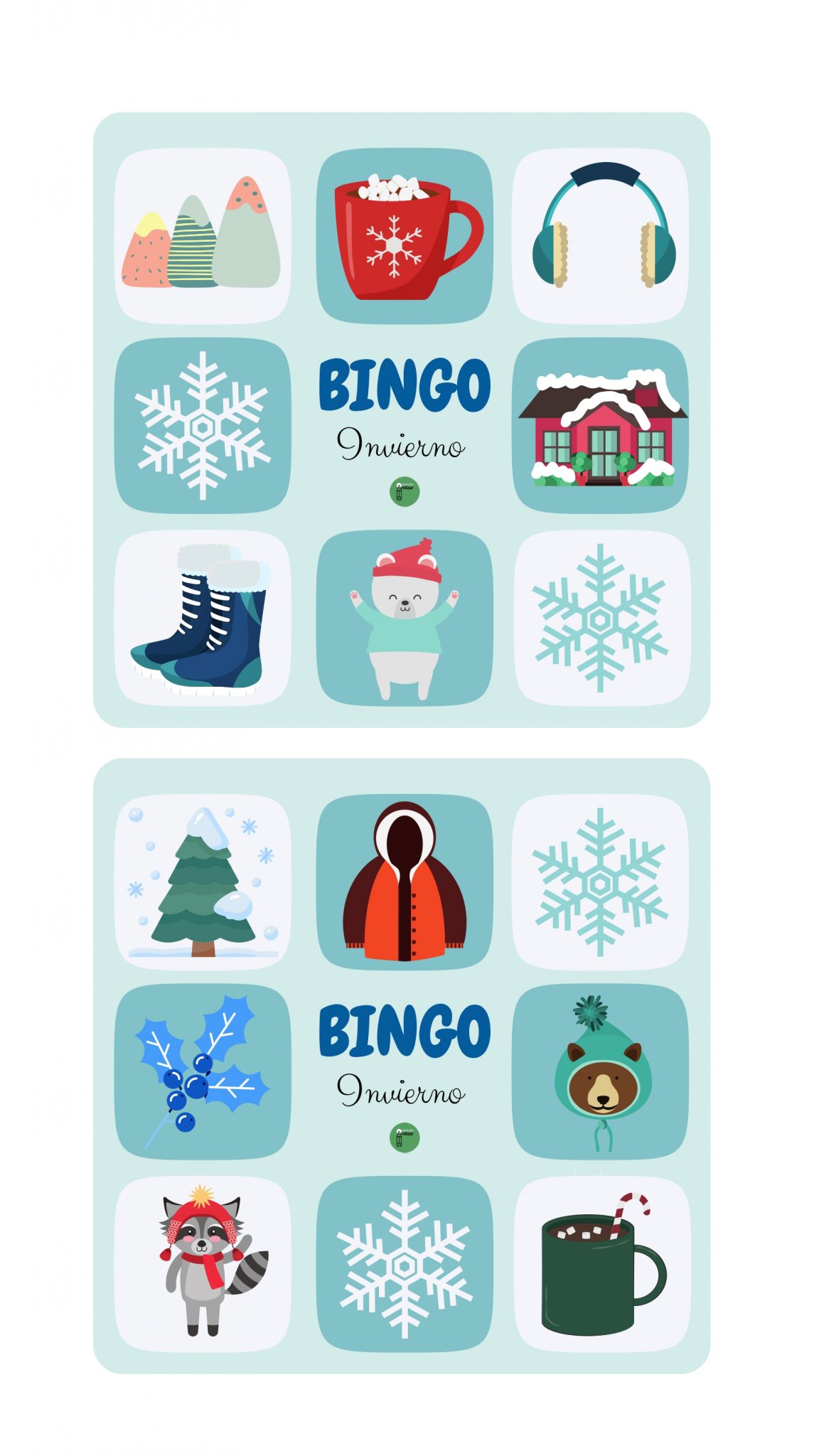 Súper bingo de invierno - Orientacion Andujar