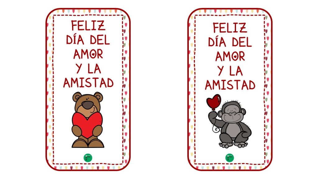 marcapaginas dia amor y amistad (3) - Orientación Andújar - Recursos ...
