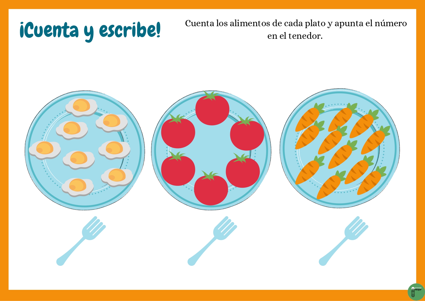 Cuenta y escribe - Orientacion Andujar