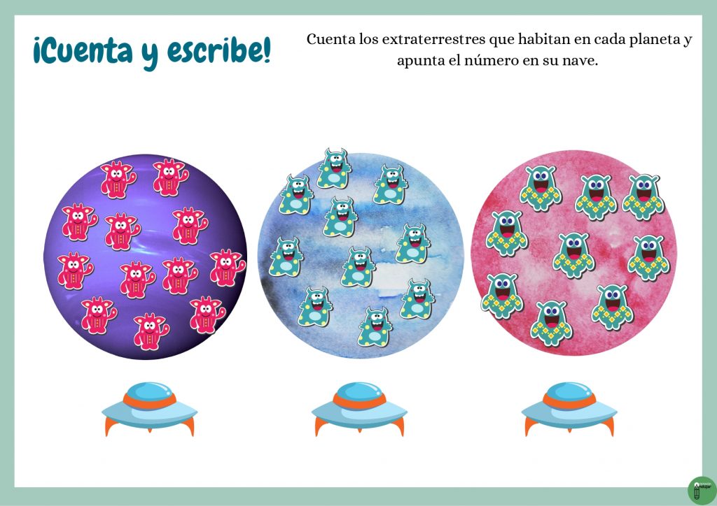 Cuenta y escribe - Orientacion Andujar