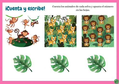 Cuenta y escribe - Orientacion Andujar