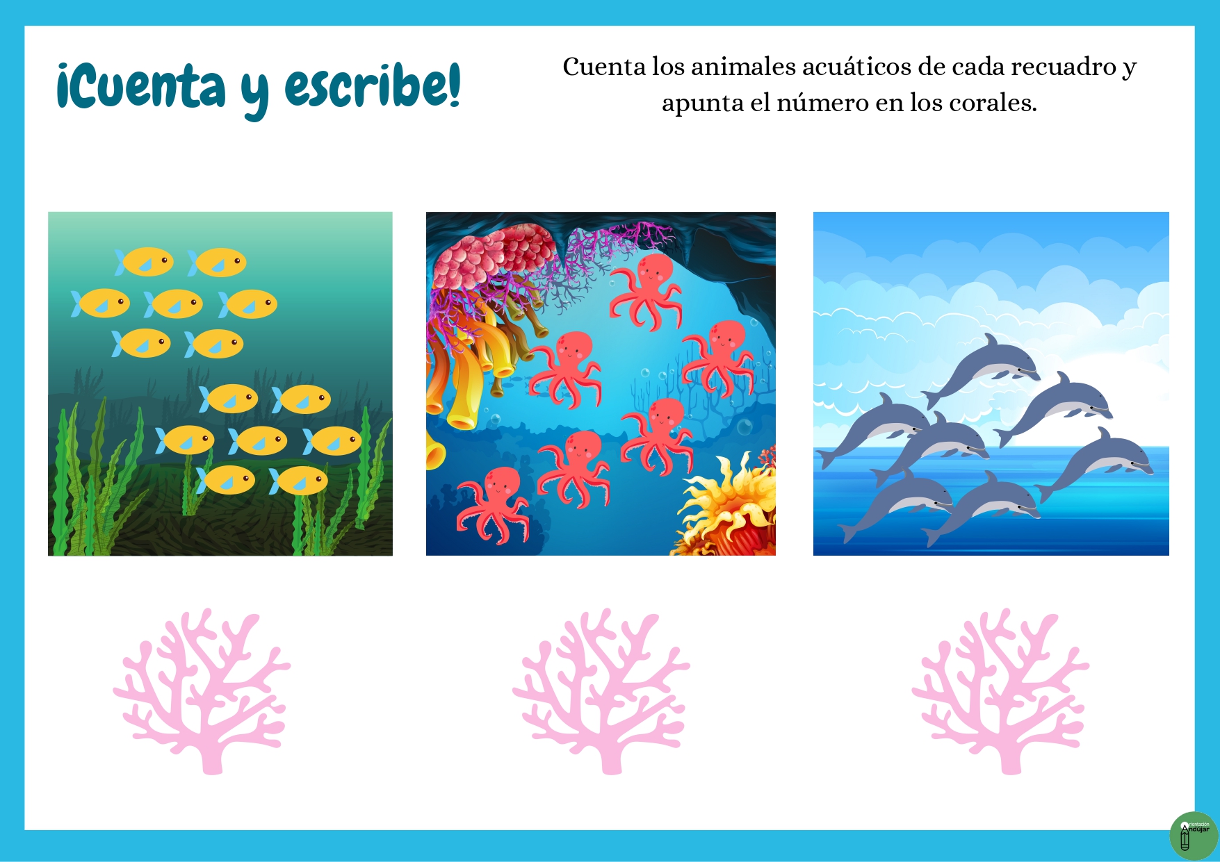 Cuenta y escribe - Orientacion Andujar