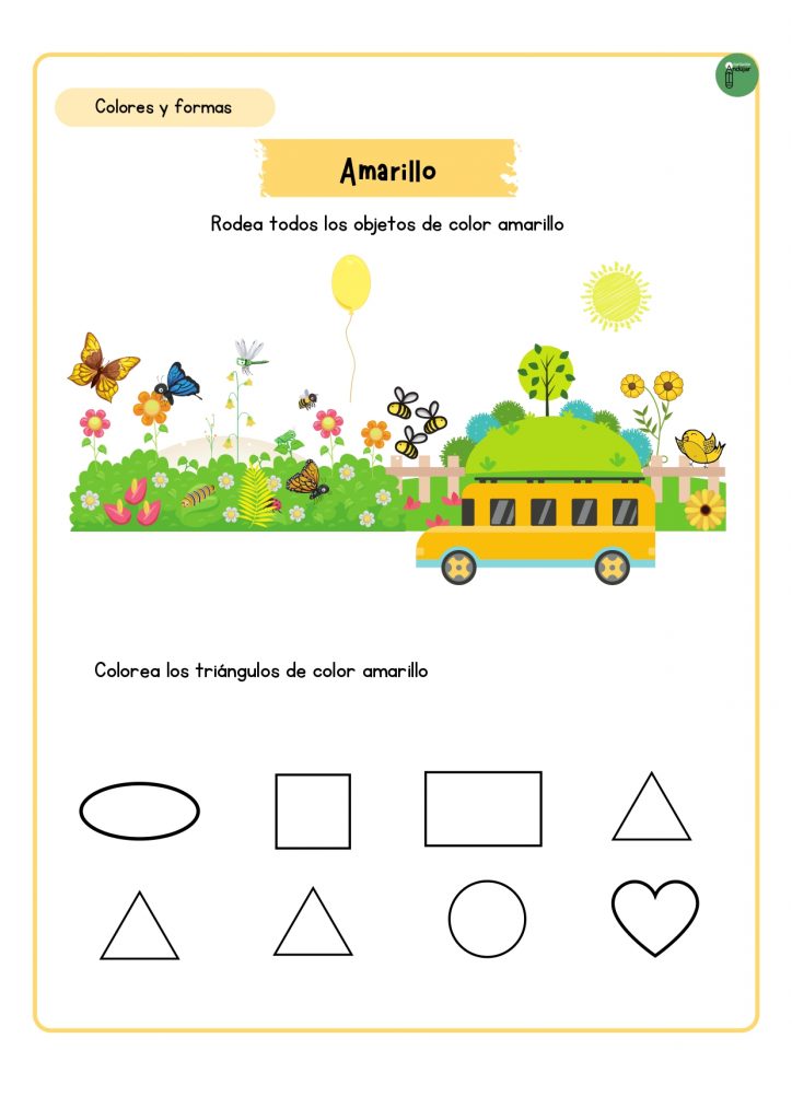 Colores y formas - Orientacion Andujar