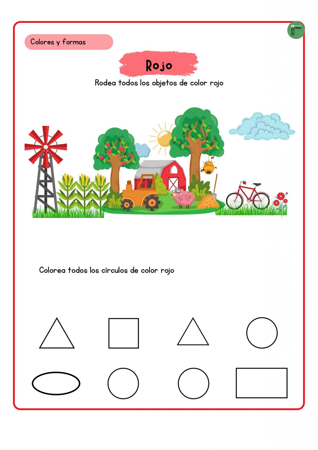 Colores y formas - Orientacion Andujar