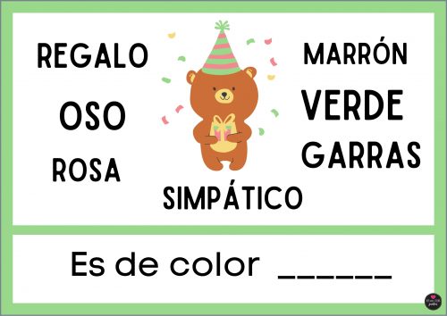 Tarjetas para trabajar la comprensión lectora - Orientacion Andujar