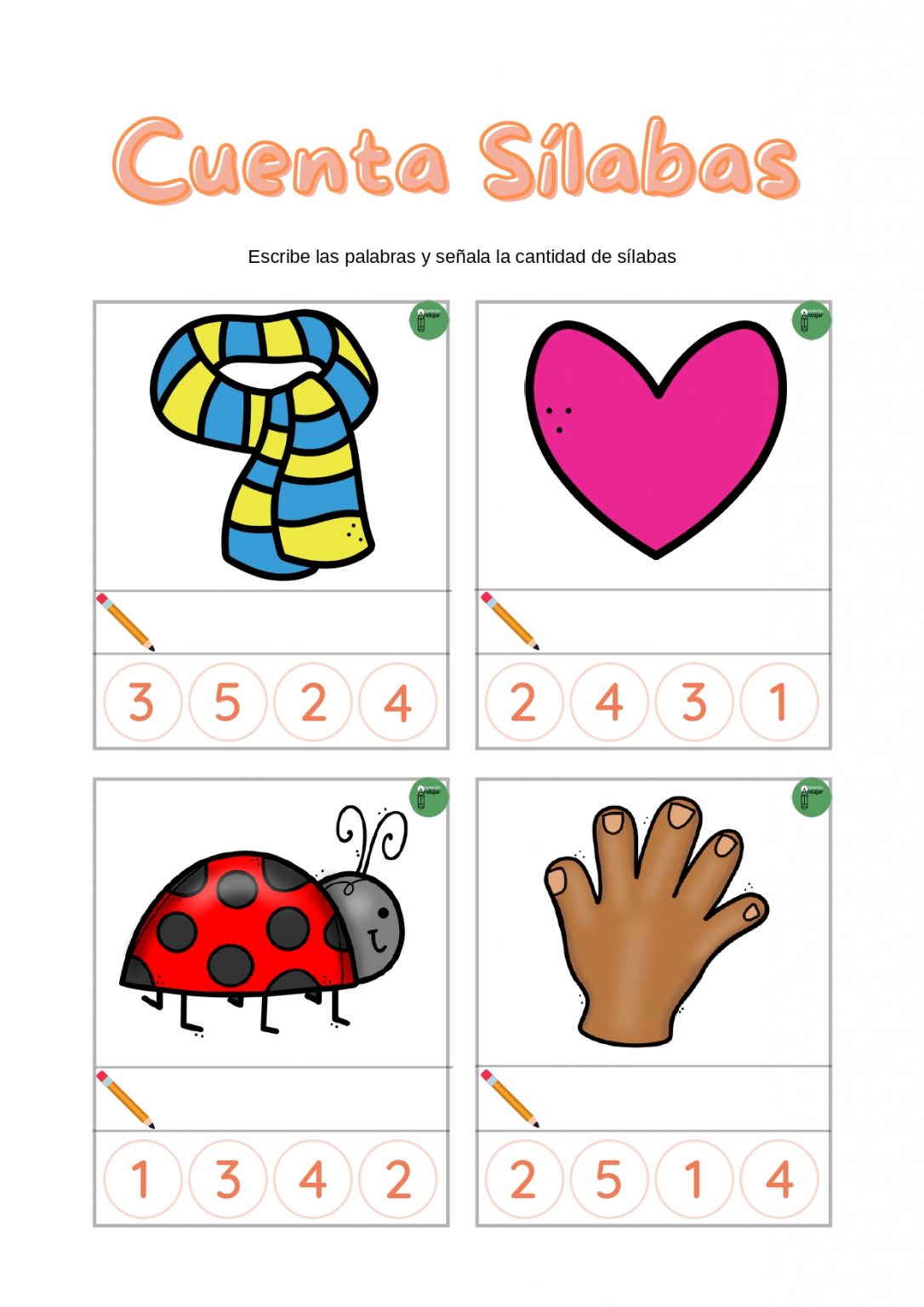 Cuenta sílabas - Orientacion Andujar