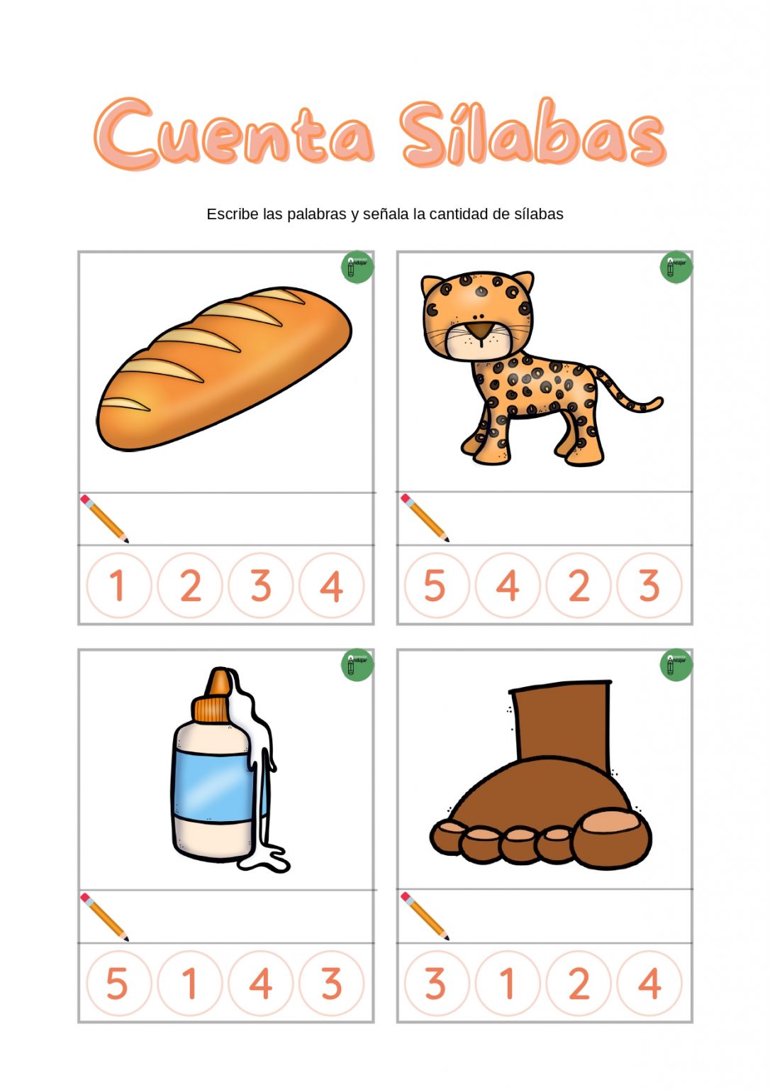 Cuenta sílabas - Orientacion Andujar