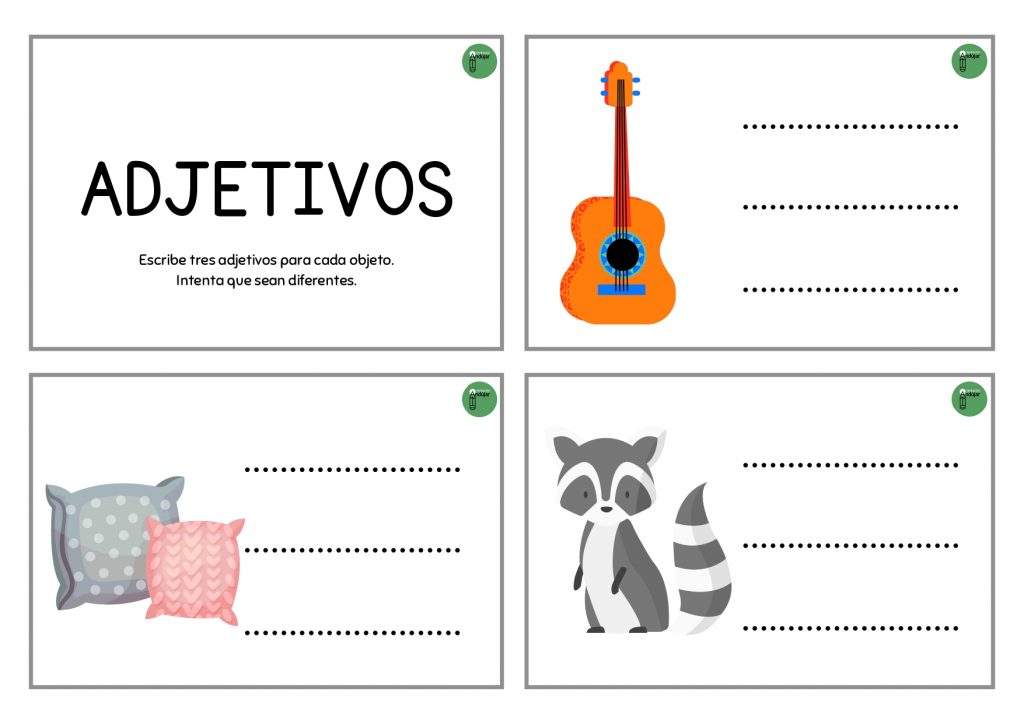 Diccionario de adjetivos - Orientacion Andujar