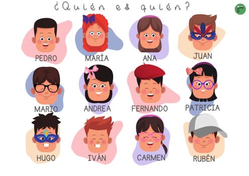 Divertidos tableros para jugar a "¿Quién es quién?" - Orientacion Andujar