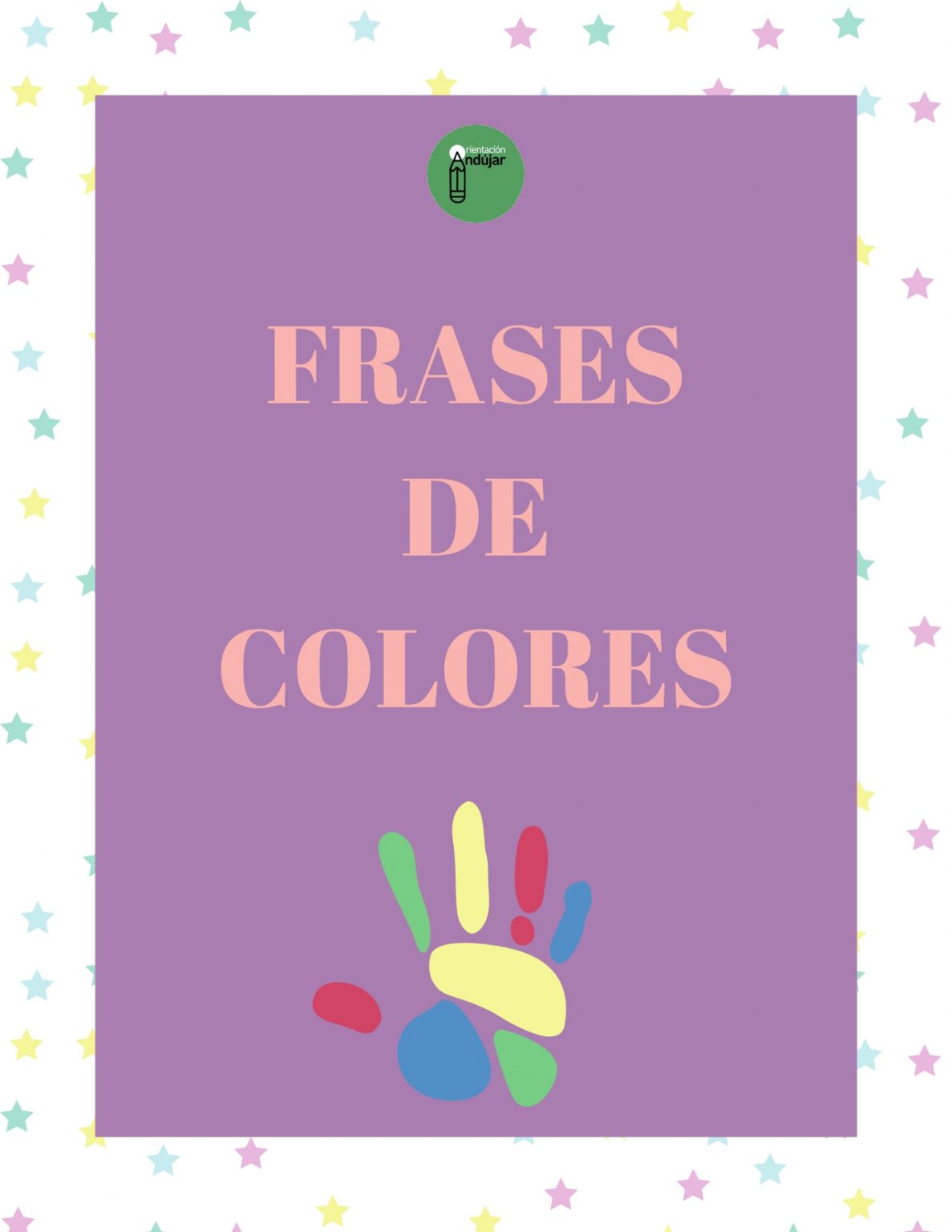 Escritura creativa Frases de colores - Orientacion Andujar