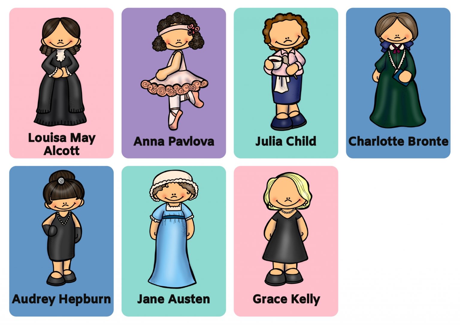 Grandes mujeres artistas: flashcards y entrevista - Orientacion Andujar