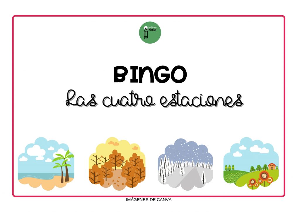 Súper bingo de las cuatro estaciones - Orientacion Andujar