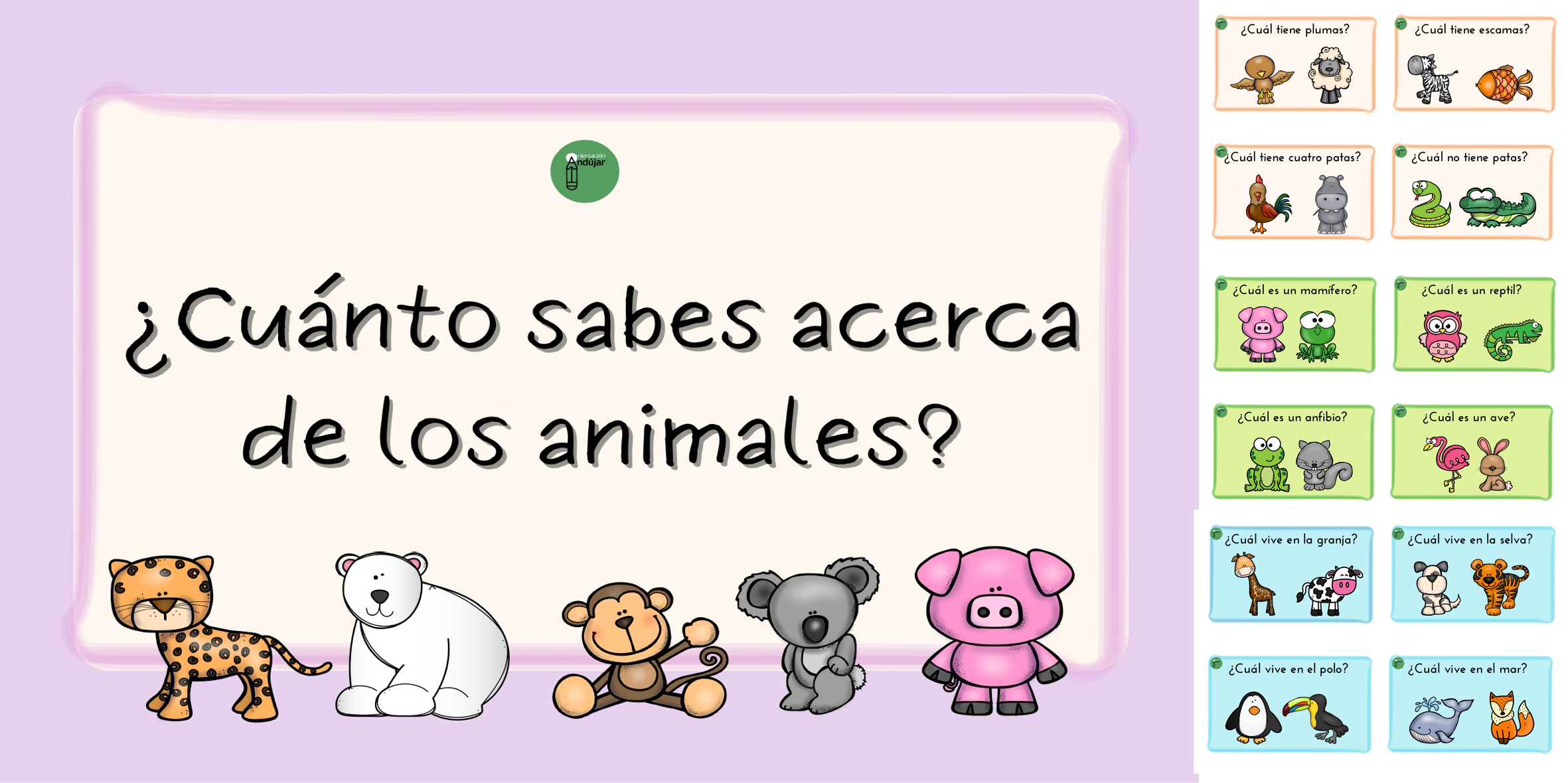 Comprensión lectora de preguntas sencillas ¿Cuánto sabes acerca de los ...