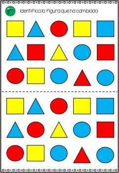 Ejercicio para trabajar la percepción visual - Orientacion Andujar