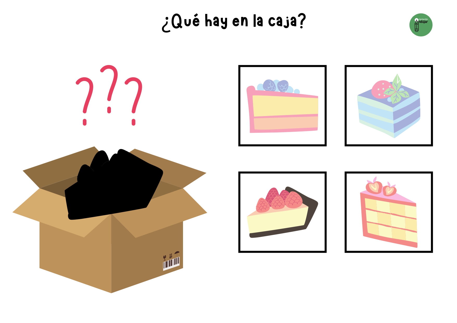 ¿Qué hay en la caja? Divertida actividad de atención - Orientacion Andujar