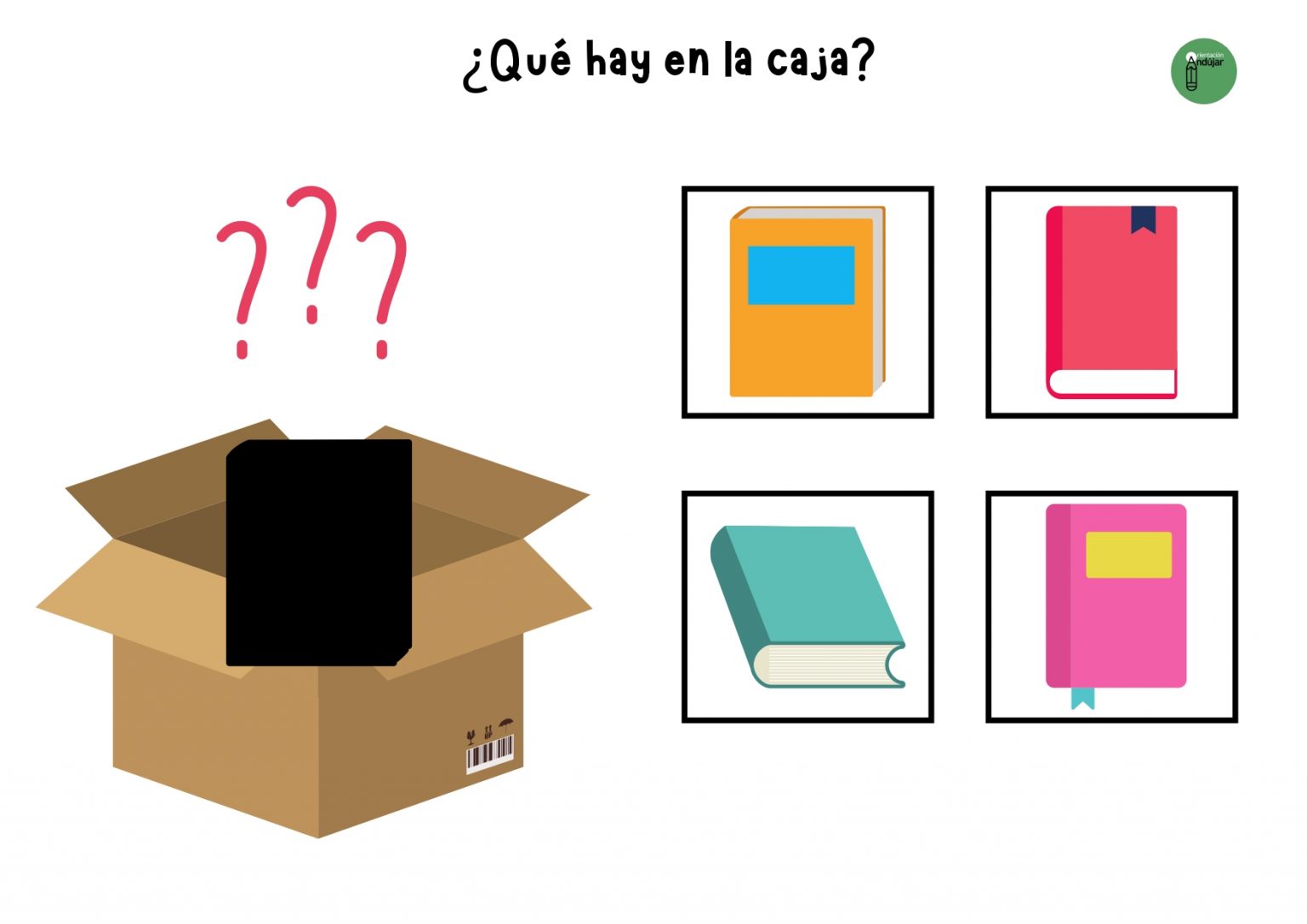 ¿Qué hay en la caja? Divertida actividad de atención - Orientacion Andujar