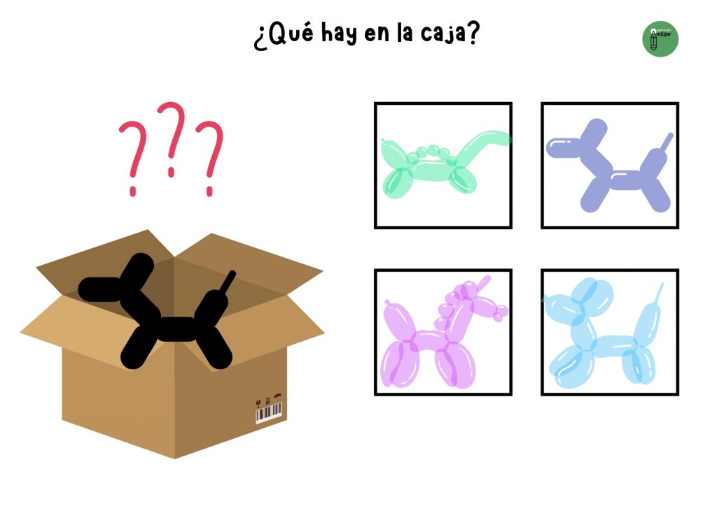 ¿Qué hay en la caja? Divertida actividad de atención - Orientacion Andujar