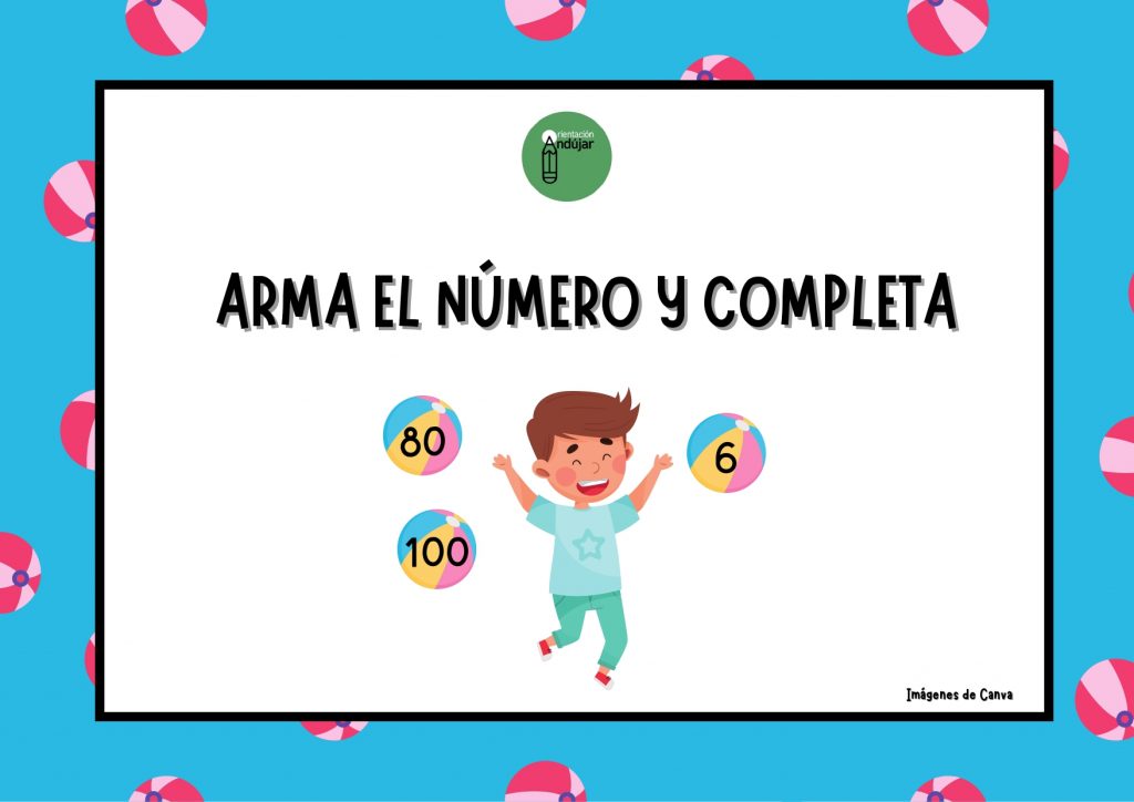 Construye el número y completa - Orientacion Andujar