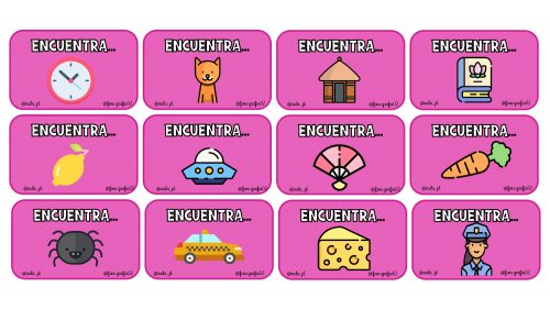 Super tarjetas para trabajar la lectura, el vocabulario, las familias ...